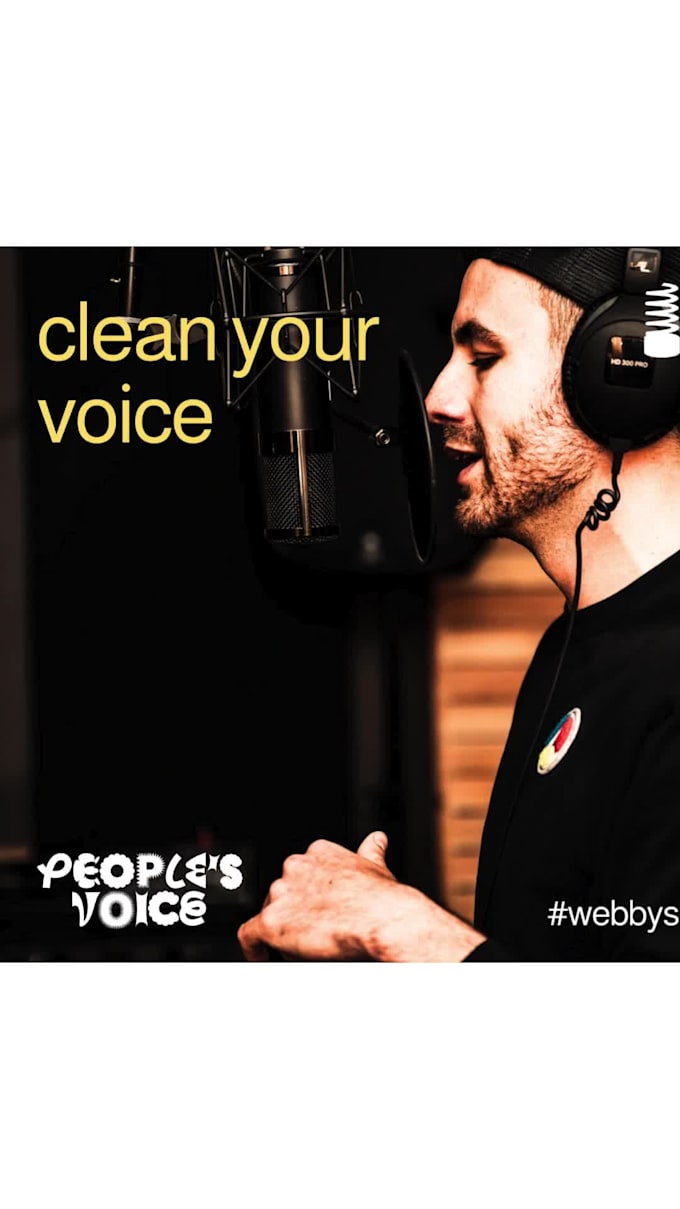 Clean your recording voice by Rijens | Fiverr