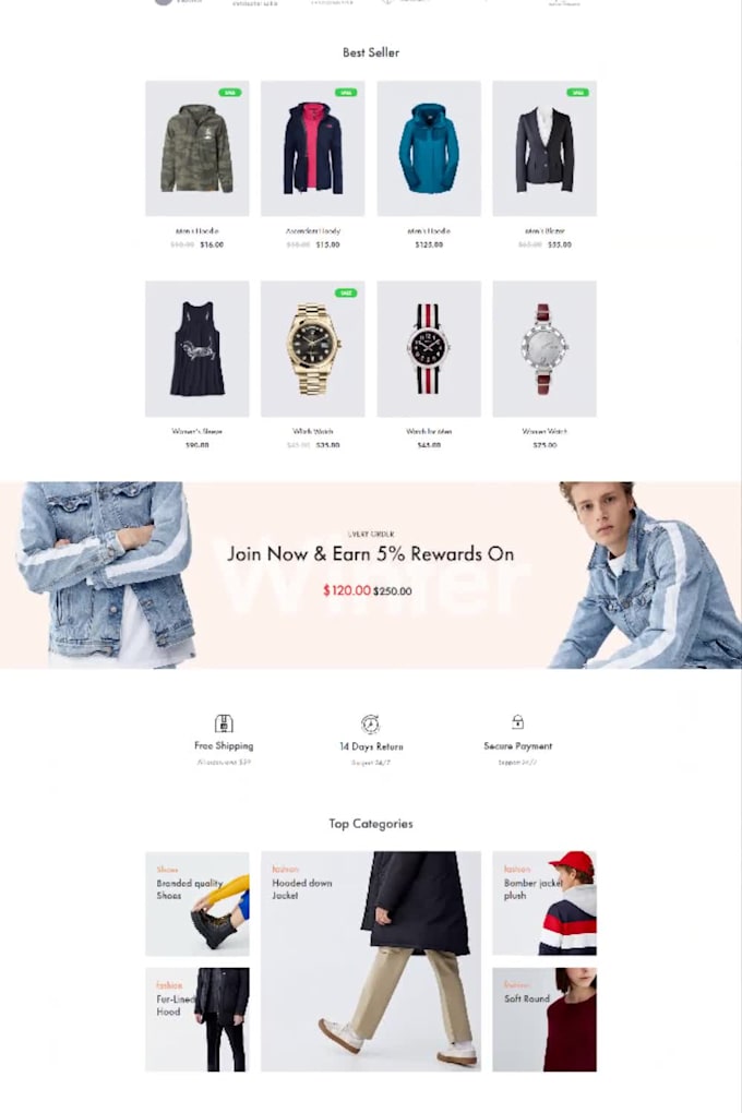 Design woocommerce, ecommerce website or online store, wordpress ... Design woocommerce, ecommerce website or online store, wordpress ...