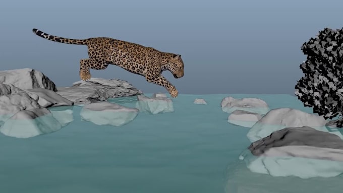 Render realistic 3d animal animation, cgi animal model, 3d animal ...