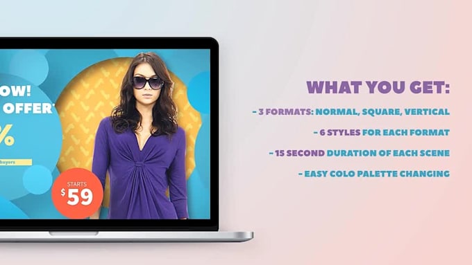 Create animated gif banner ads by Malikmoaz711 | Fiverr