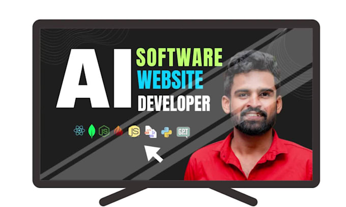 Develop ai website ai chatbot saas app ai software full stack web and mobile app by Di ...