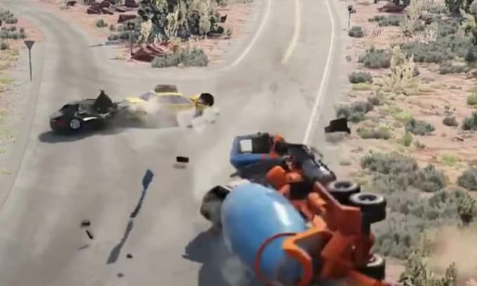 Do you a car crash forensic animation cgi realistic 3d car model video ...