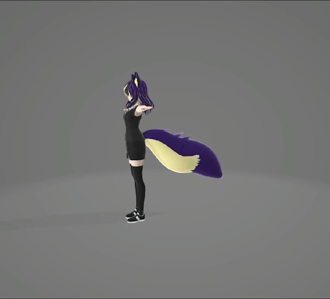 Create furry vrchat model character nsfw custom vrchat ava by Scott ...