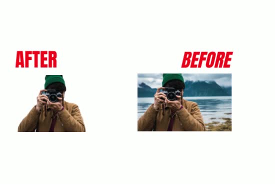 Professionally remove background from image, cut out photos by ...
