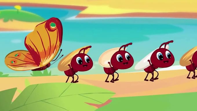 Create awesome 2d animation for kids, 2d kids animation by Ferrydenim ...