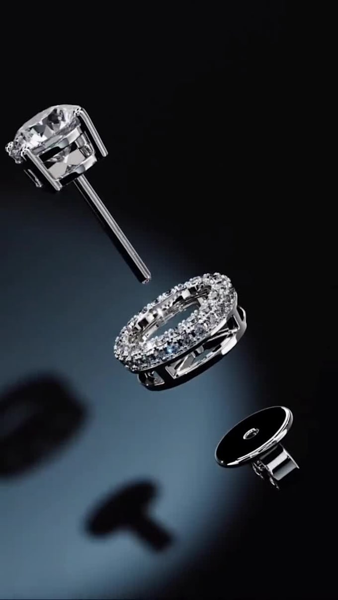 3d jewelry animation 3d jewelry render 3d modelling 3d ring design cad ...