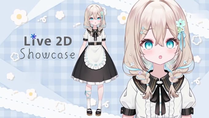 Draw and rig live 2d vtuber model, live 2d rigging, vtuber commission ...