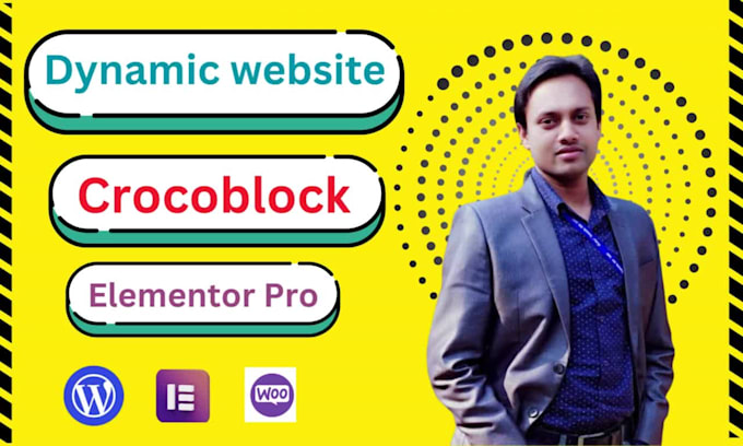 Design and redesign crocoblock website with elementor pro by Madiarqousar | Fiverr