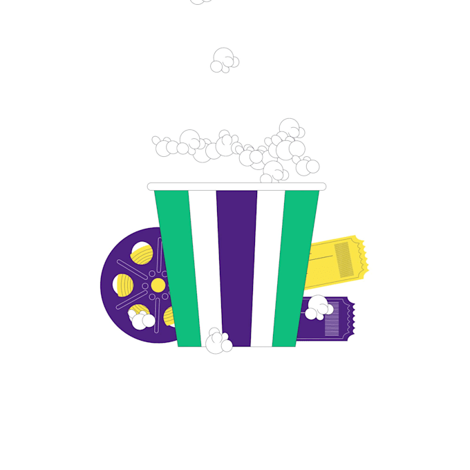 Gif animation logo loops stickers collage pixels art whatsapp animals ...