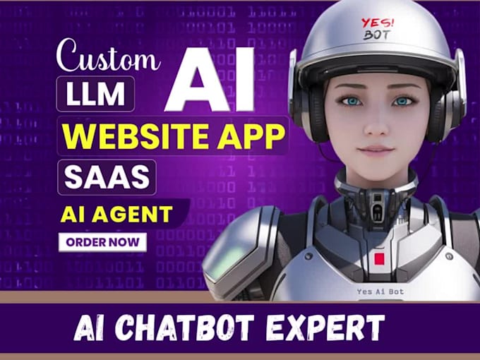 Develop ai chatbot ai mobile app, website, saas apps, ai software chatgpt by Matttew_permit | Fiverr