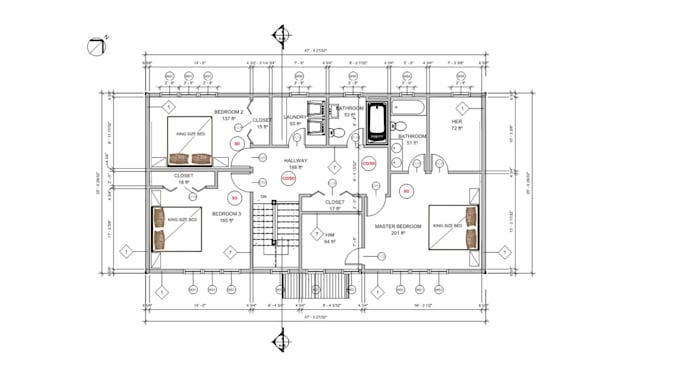 Convert pdf, image, and sketch into autocad drawings by Thanusan11 | Fiverr