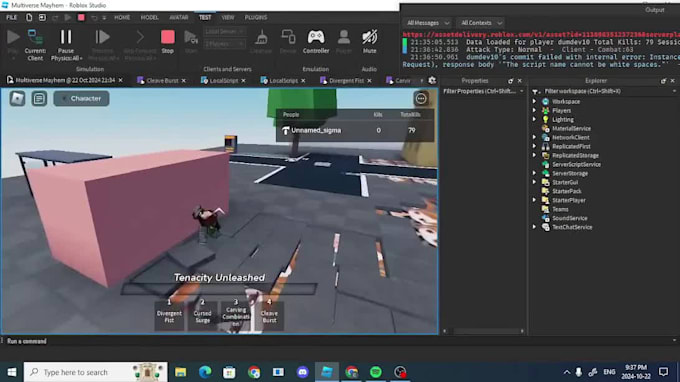 Develop roblox game,roblox game developer,roblox game development,roblox script by Georgedev5 ...