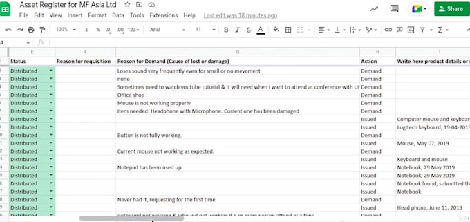 Automate your excel or google spreadsheet, responsive forms with macros by Moktadir1979 | Fiverr
