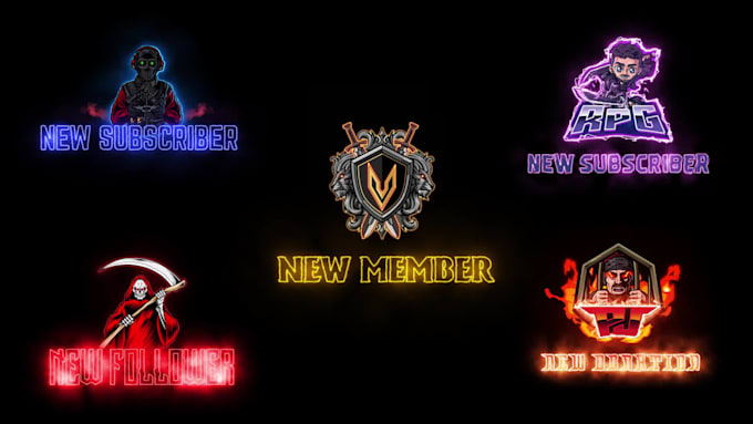 Create custom animated twitch alerts by Aliasif88 | Fiverr