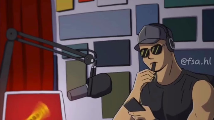 Create lofi loop animation video, anime style , animated gif, gif lofi ... Create lofi loop animation video, anime style , animated gif, gif lofi ...