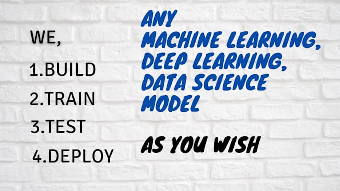Any machine learning related task by Sathisheka96 | Fiverr