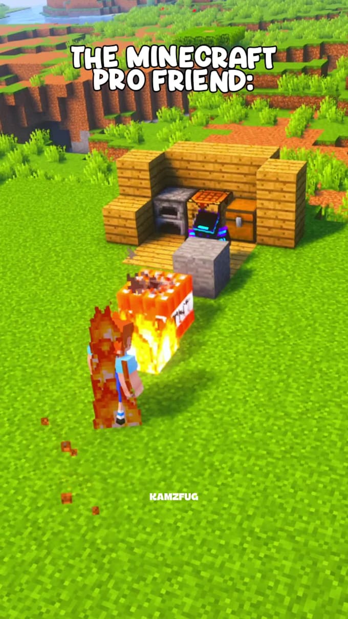 Minecraft shorts for youtube algorithm by Arq1mede | Fiverr