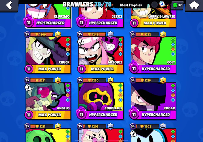 Help in brawl stars ranked and ladder by Hobbitbs | Fiverr