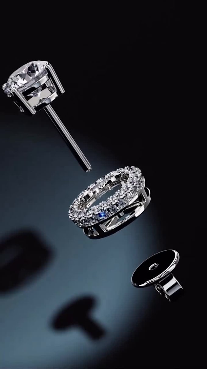 Make 3d jewelry animation explainer video 3d jewelry design 3d cad ...