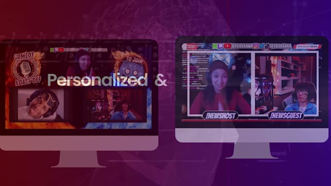 Create a non ai generated customized obs overlay for your stream by ...