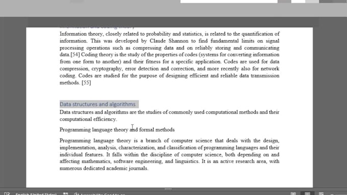 Do word document drafting, editing, and formatting by Neisaasad | Fiverr