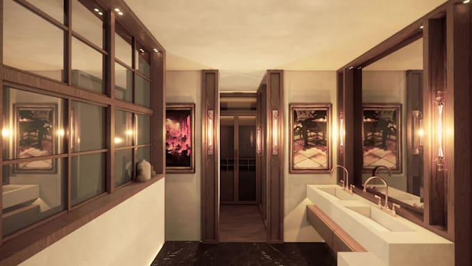 Create interior design and make high quality 3d renders by Architect ...