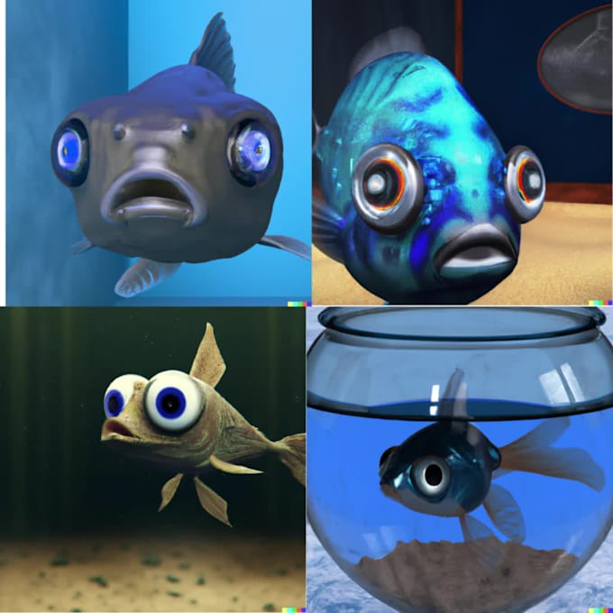 Create a realistic 3d art work, ai art using dalle2 for you by ...