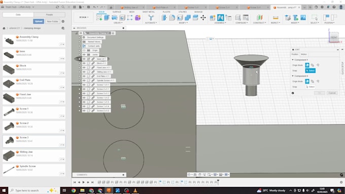 Design using autodesk fusion360 by Liffahardy | Fiverr