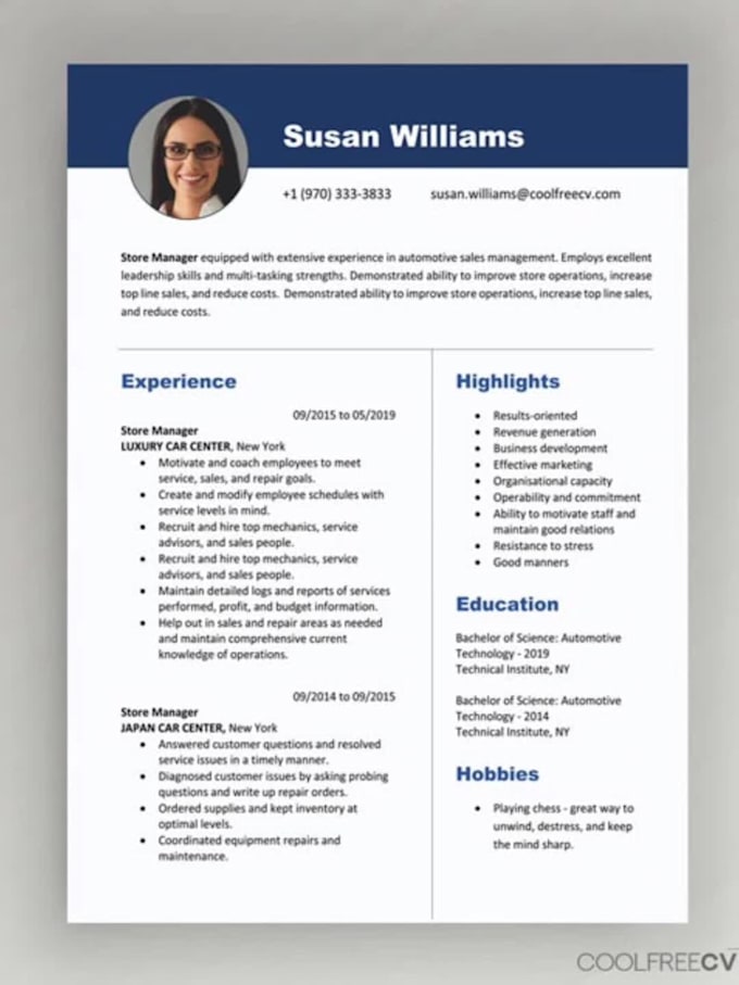 Write your cv, resume, cover letter and optimize linkedin by Europe_designer | Fiverr