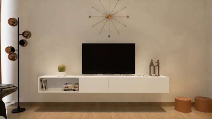 Do 3d modelling, interior design realistic 3d rendering in d5 render by ...