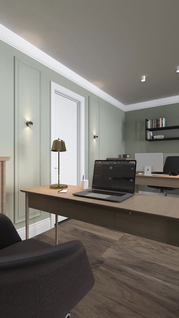 Do interior 3d visualization using 3ds max and corona render by Tococos | Fiverr