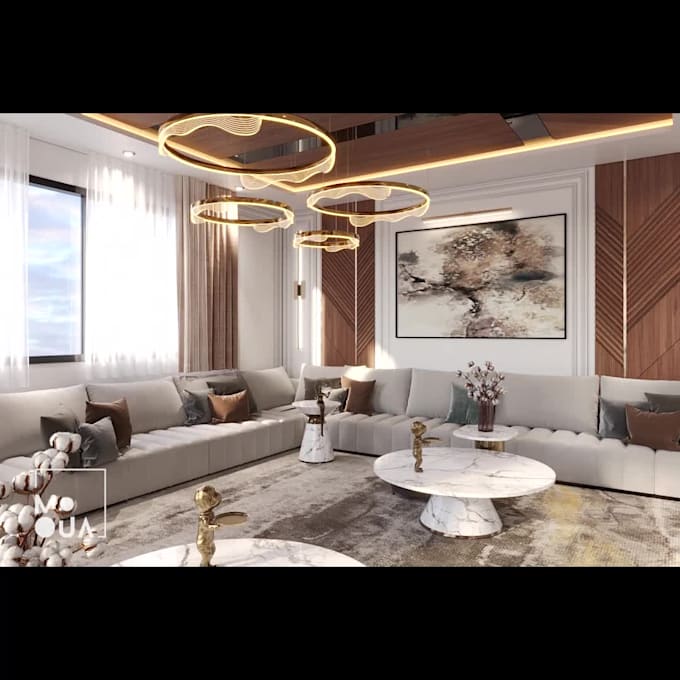 Render 3d interior, virtual tours, house, using 3dsmax and corona ...