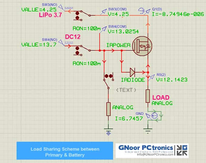 Do electronic circuit simulation by Siebore | Fiverr