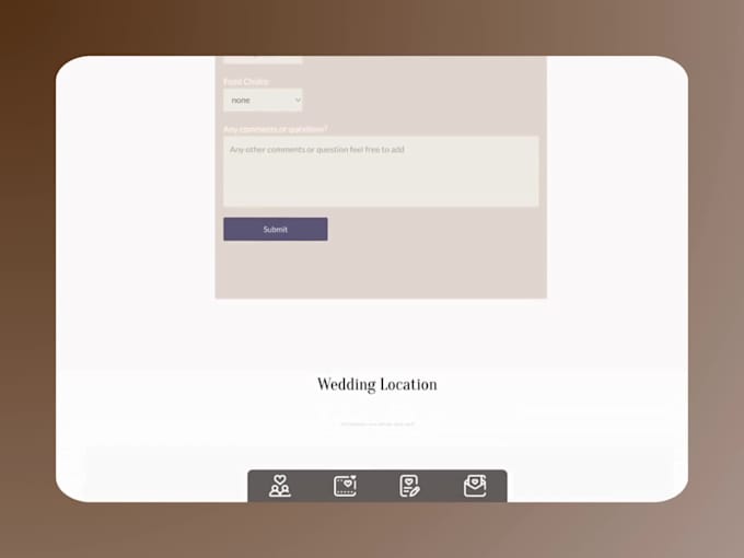 Create digital wedding invitation website by Lokadesign94 | Fiverr