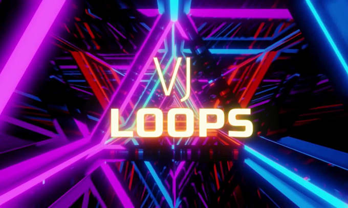 Do custom, simple vj loop dj visual loop logo animation by Mia_pete ...