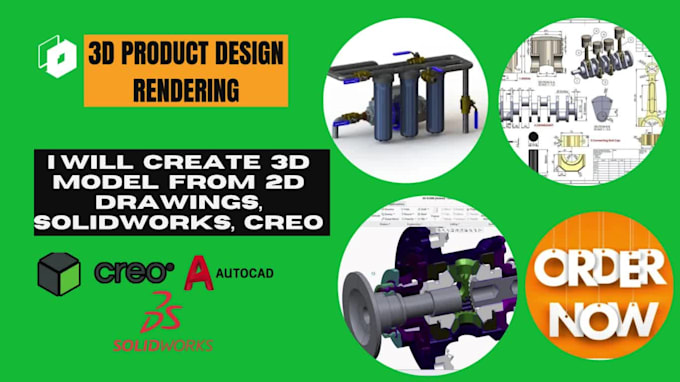 Do technical drawing, line drawing, 2d drawing by Usama_1221 | Fiverr