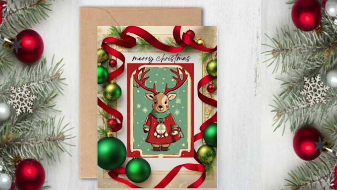 Design amazing christmas card, new year and holiday card by Razekakadir ...