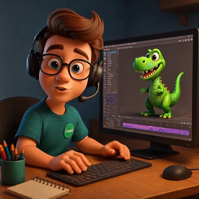 Create pixar 3d animation for your brand or story by Nomade_tech | Fiverr