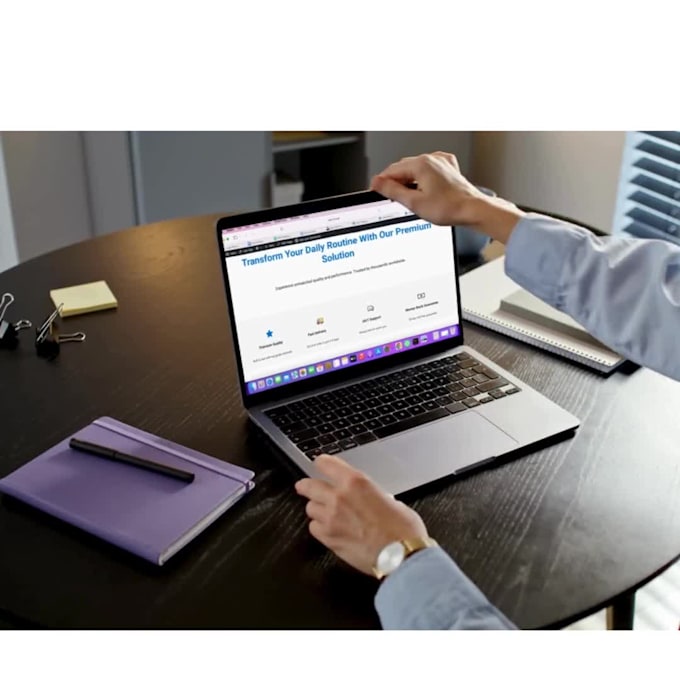 Design a responsive landing page using elementor pro by Ysf_dev | Fiverr