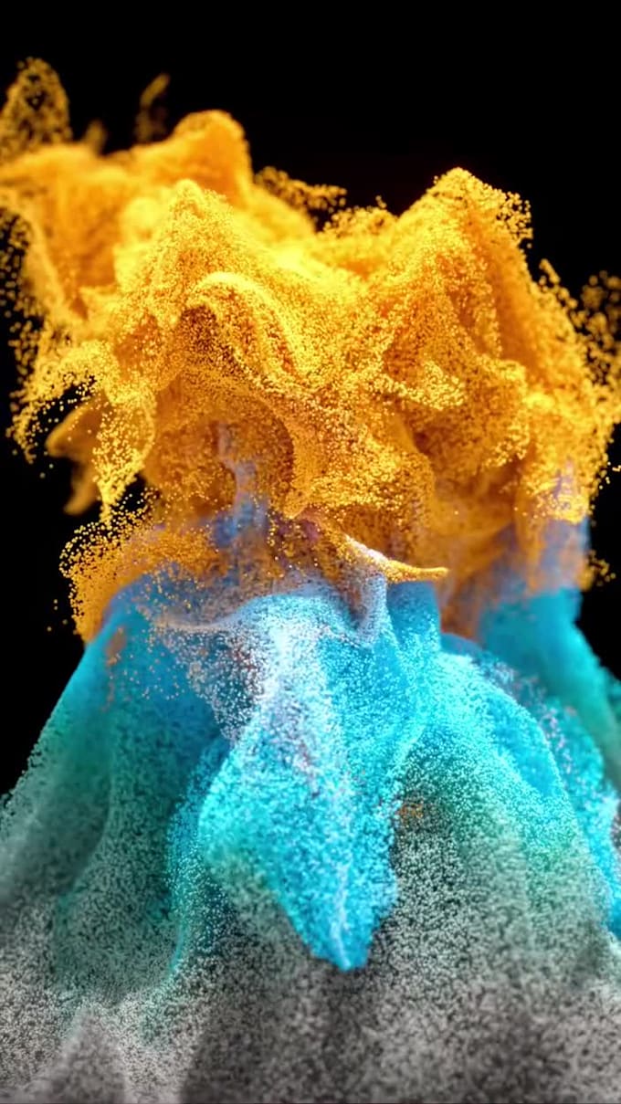 Make 8k fluid particle simulation fx simulation in sidefx houdini cgi ...