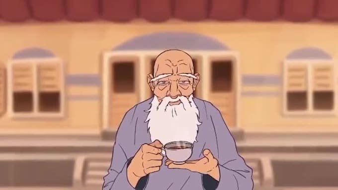 Traditional 2d animation toon boom harmony rigged character 2d hand ...