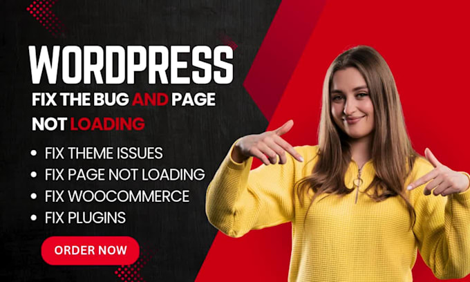 Fix wordpress bug fix woocommerce bug css issues critical errors by Bryan_dev01 | Fiverr