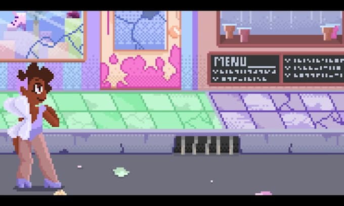 Create pixel art animations, character designs, gifs pixel game art ...