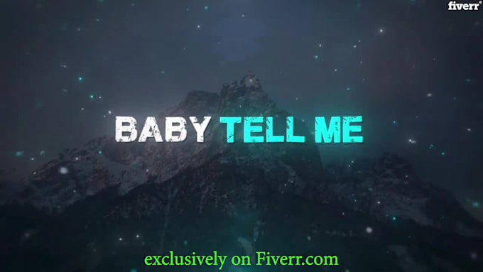 Create an animated lyric video plus audio visualization for your song ...