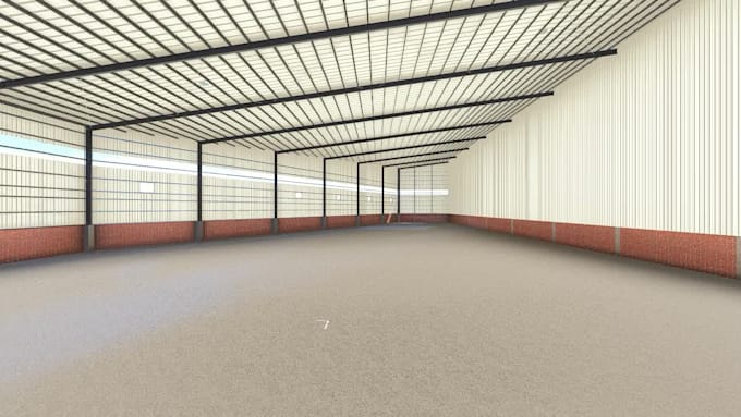 Create detailed 3d warehouse designs and floor plans by Ibrahim_00000 ...