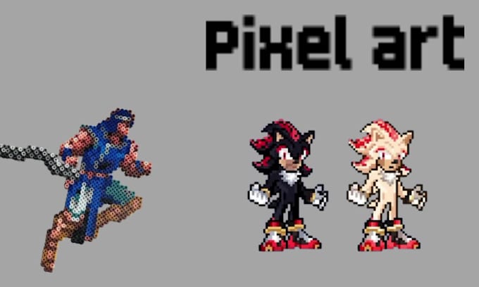 Create pixel art character retro pixel art animation, pixel game art by ...