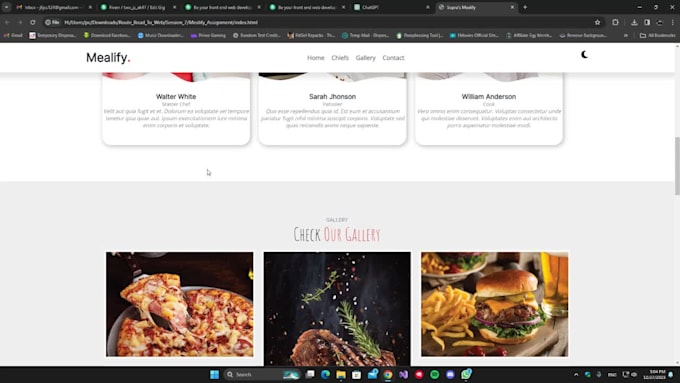 Do Your Frontend Webpages Using Html Css Bootstrap And Javascript By 6371