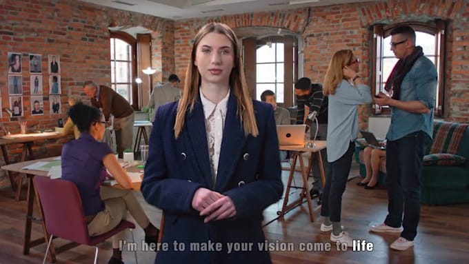 Make professional spokesperson video with a human avatar by Maximepro10 ...