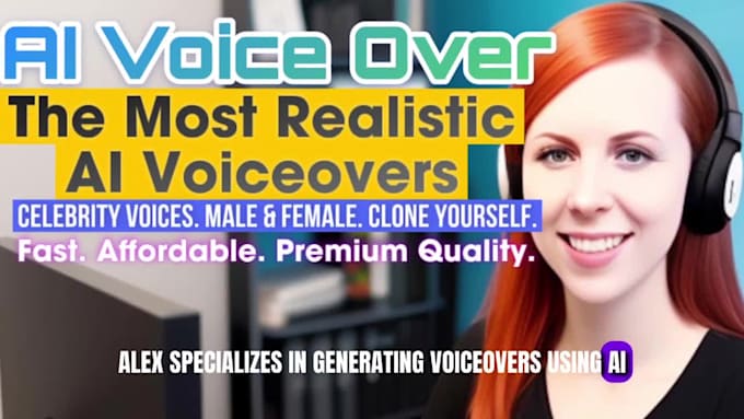 Create a hyper realistic ai voice over by Loopseybeats | Fiverr