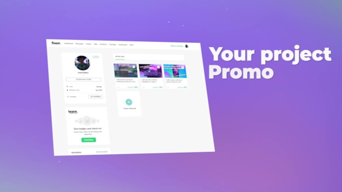 Create a effective promo video for your product by Svartvibes | Fiverr